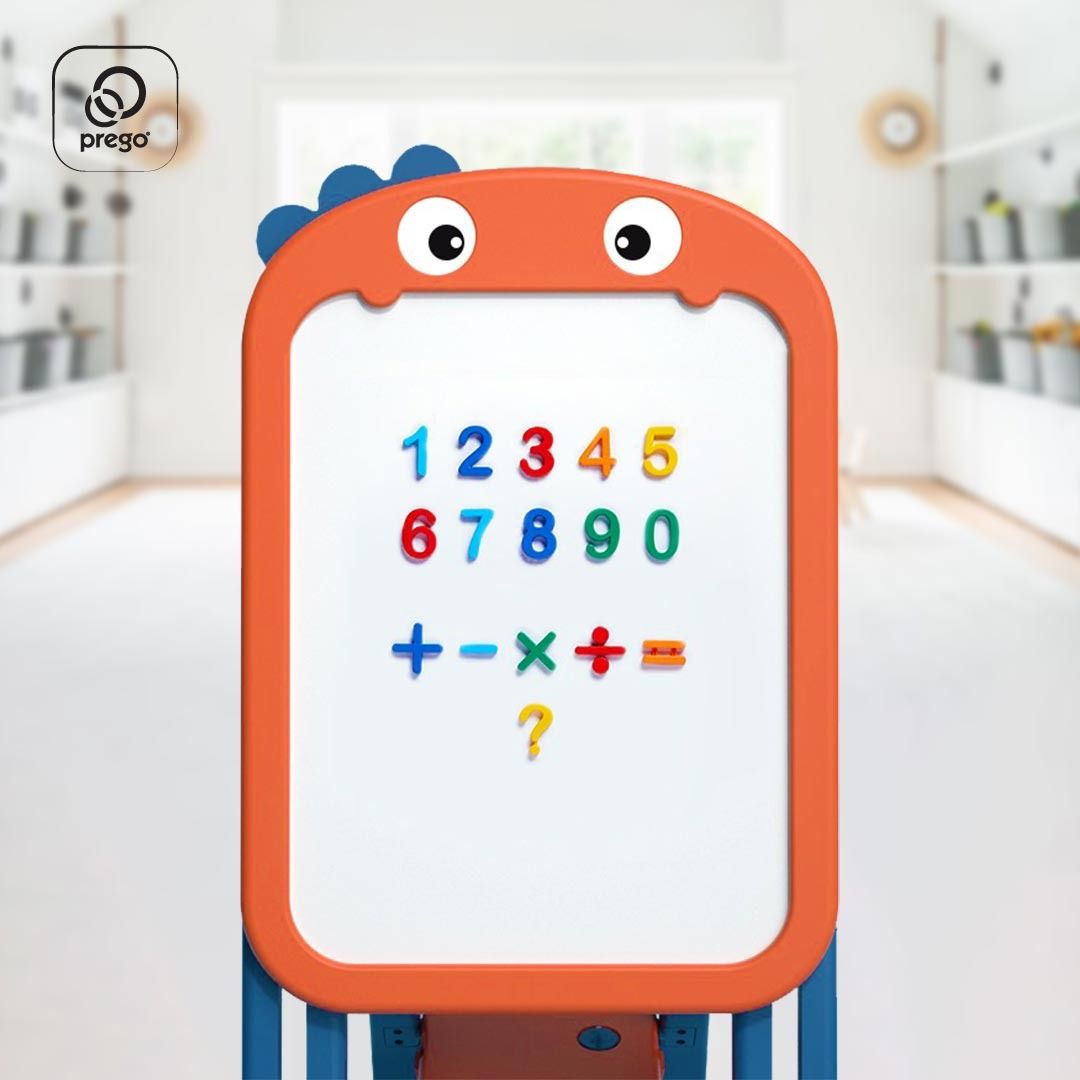 Prego Kids Drawing Board With Writing Markers Magnetic White Board ...