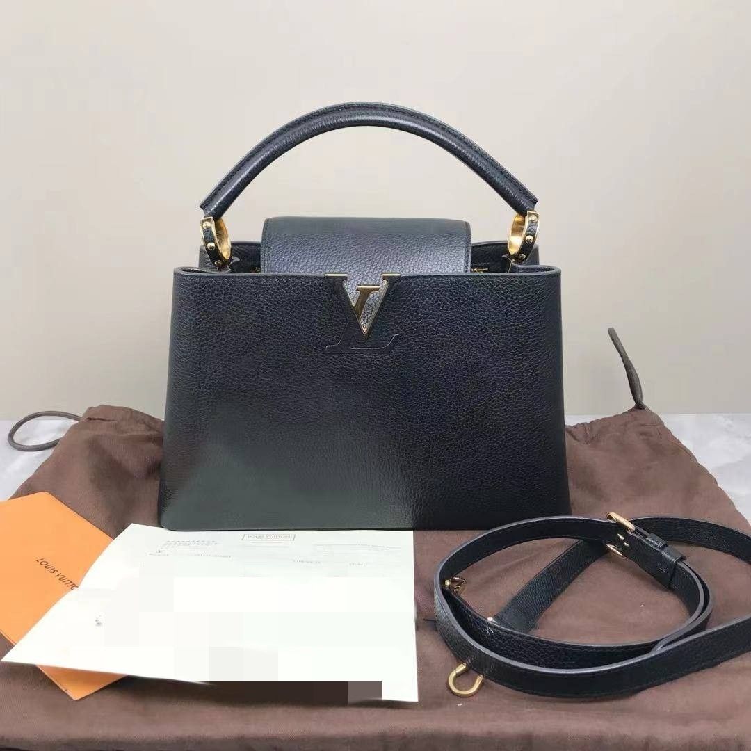 [PRE-ORDER] Preloved Louis Vuitton Capucines PM, Luxury, Bags & Wallets ...