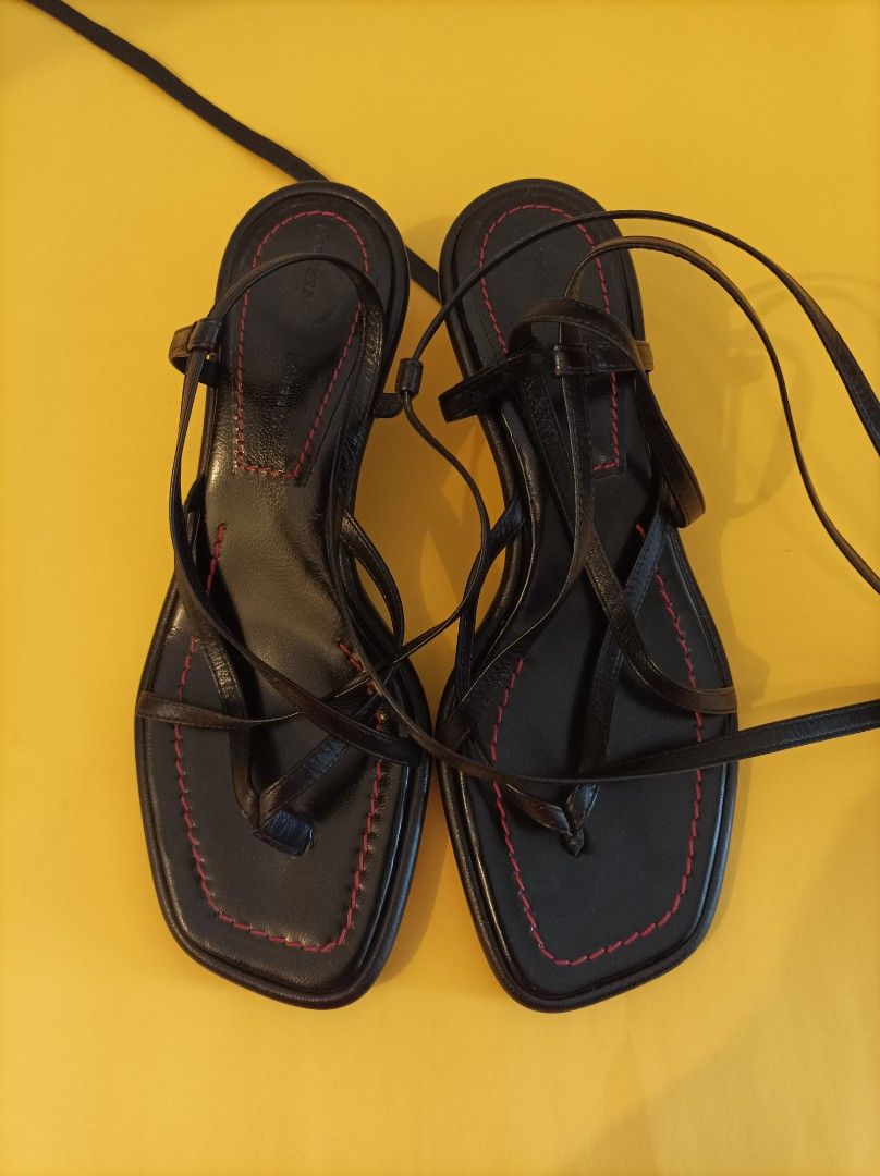 Proenza Shoulder strappy sandals, Women's Fashion, Footwear, Flats & Sandals on Carousell