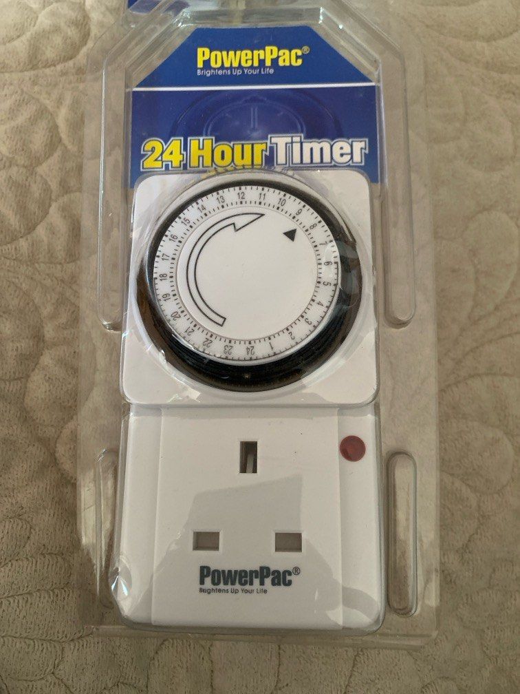 Programmable time socket, TV & Home Appliances, Electrical, Adaptors ...