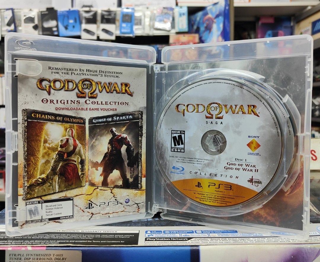 PS3 God of War Saga R1, Video Gaming, Video Games, PlayStation on Carousell