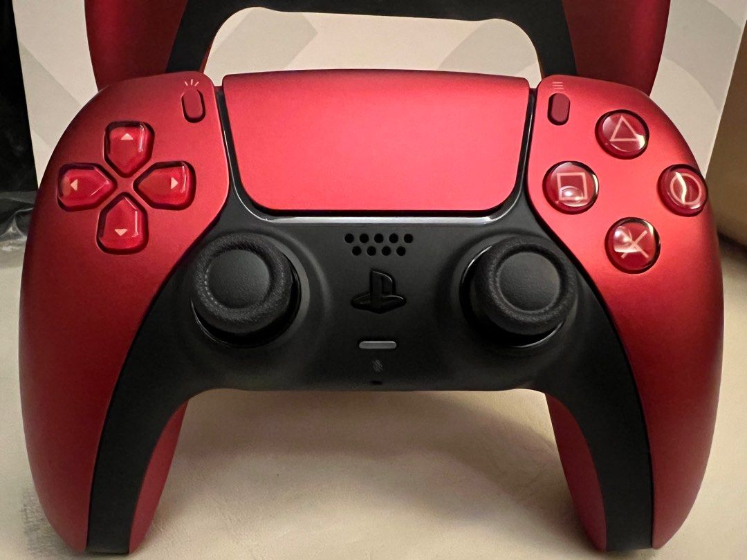 PS5 DualSense Controller Volcanic Red, Video Gaming, Gaming Accessories ...