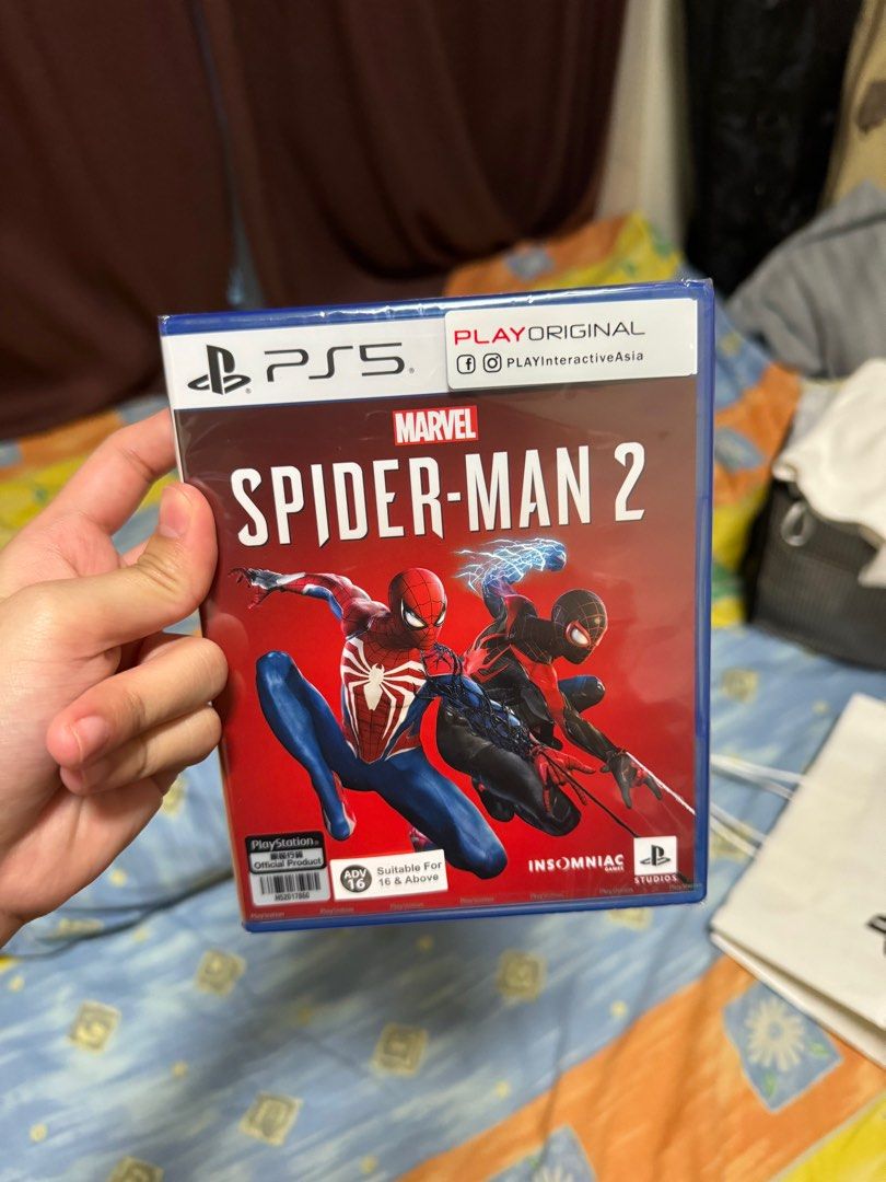 PS5 Spiderman 2 disc! unopened (can nego), Video Gaming, Video Games ...
