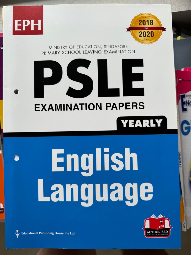 PSLE English Papers 2018-2020, Hobbies & Toys, Books & Magazines ...