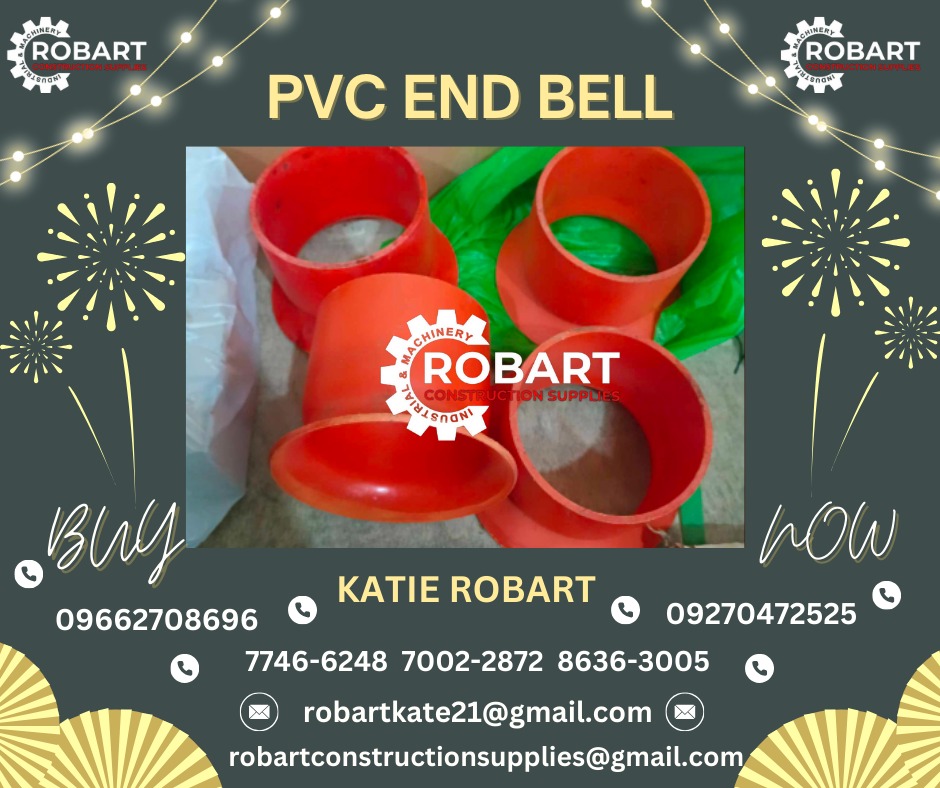 PVC END BELL, Commercial & Industrial, Construction Tools & Equipment ...