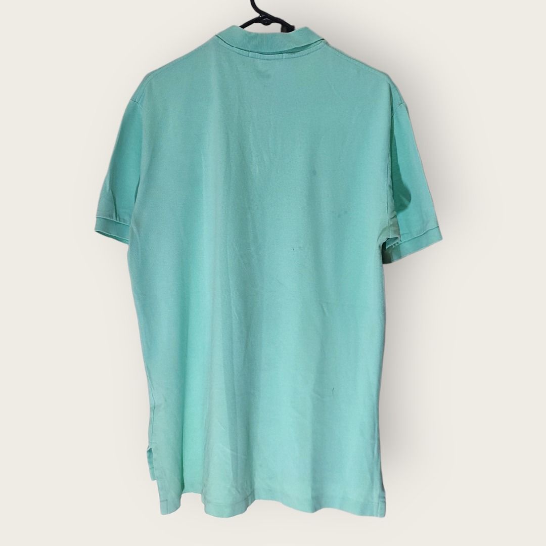 Ralph Lauren Mint Green Polo Shirt Lavander Pony, Men's Fashion, Tops ...