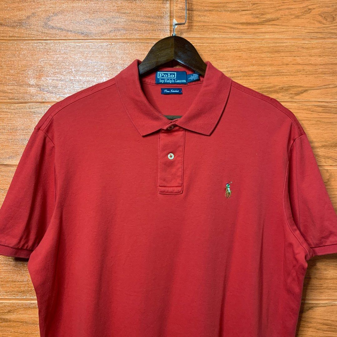Ralph Lauren RL Pima Interlock Polo shirt, Men's Fashion, Tops & Sets ...