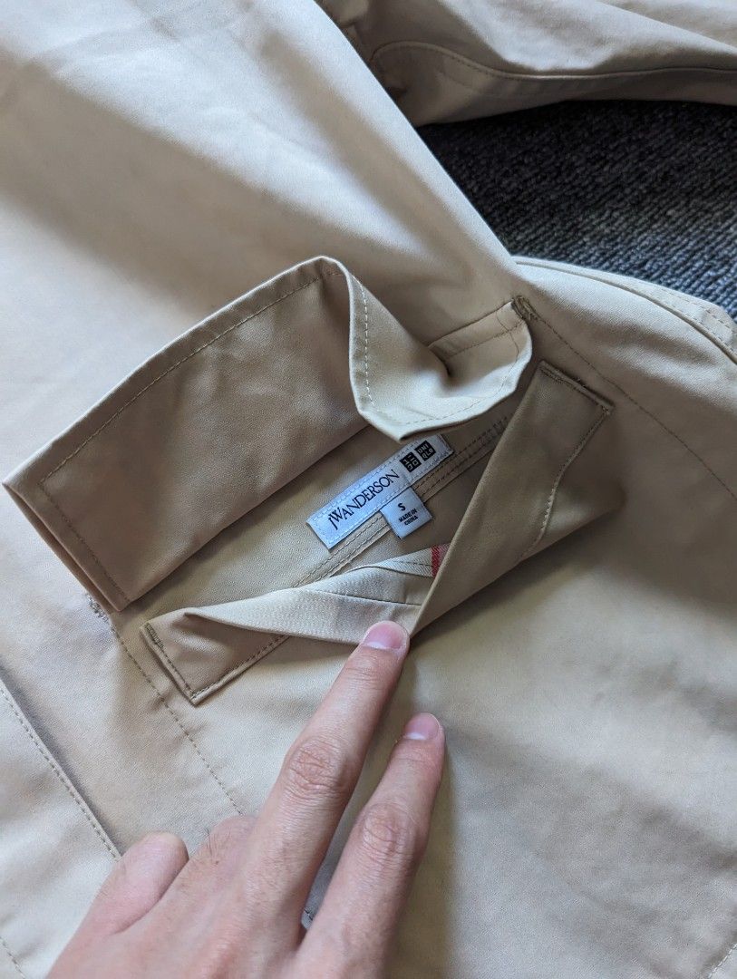 RARE Uniqlo x JW Anderson Reversible Cotton Parka Jacket Collab size S ...