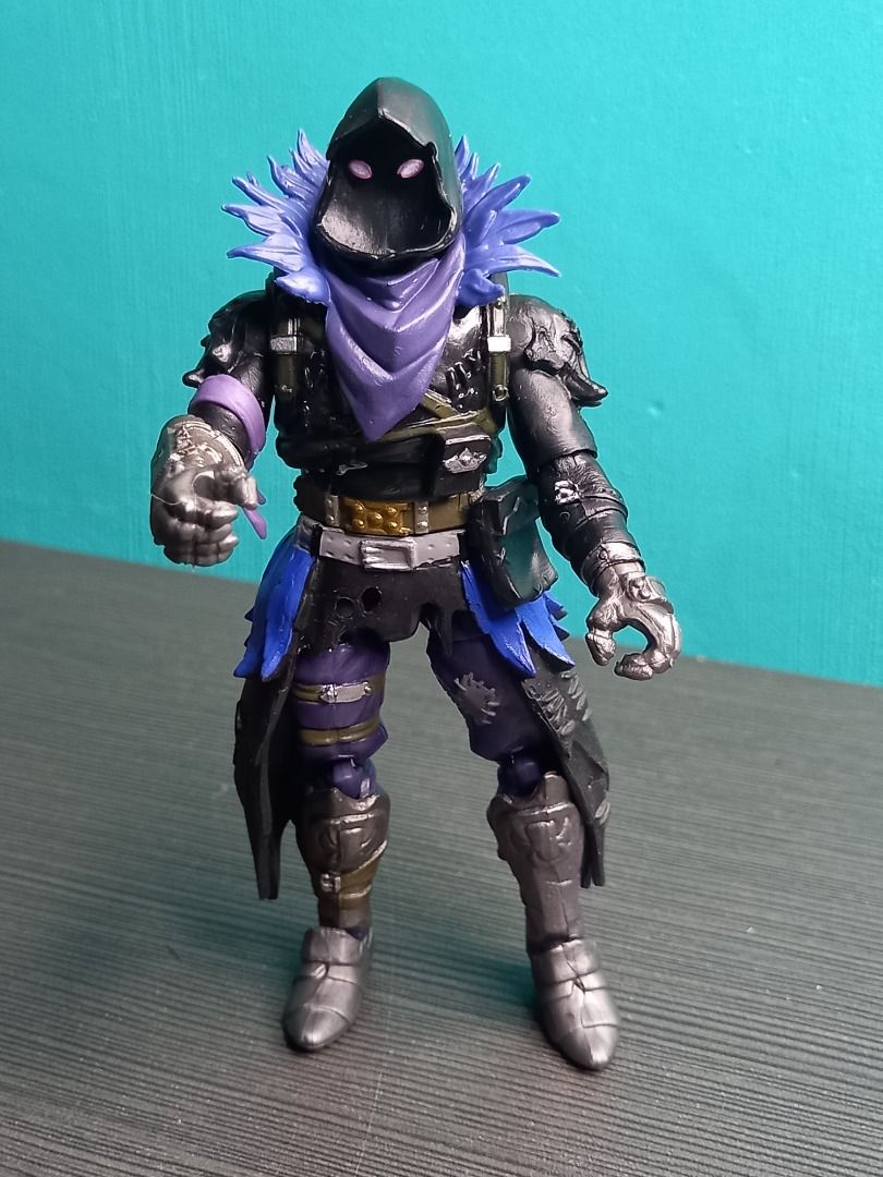 "Raven" Fortnite 2018 Epic Games Jazwares Action Figure 4", Hobbies ...