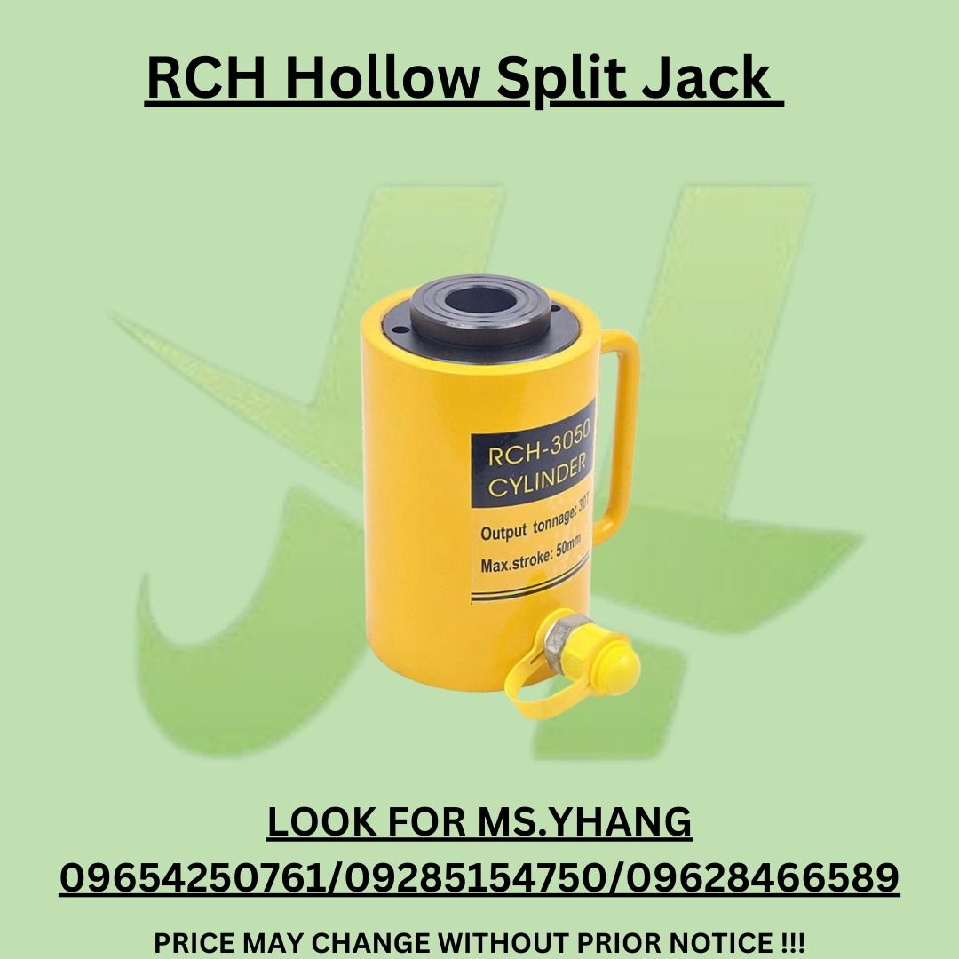 RCH hollowsplit jack, Commercial & Industrial, Construction Tools ...