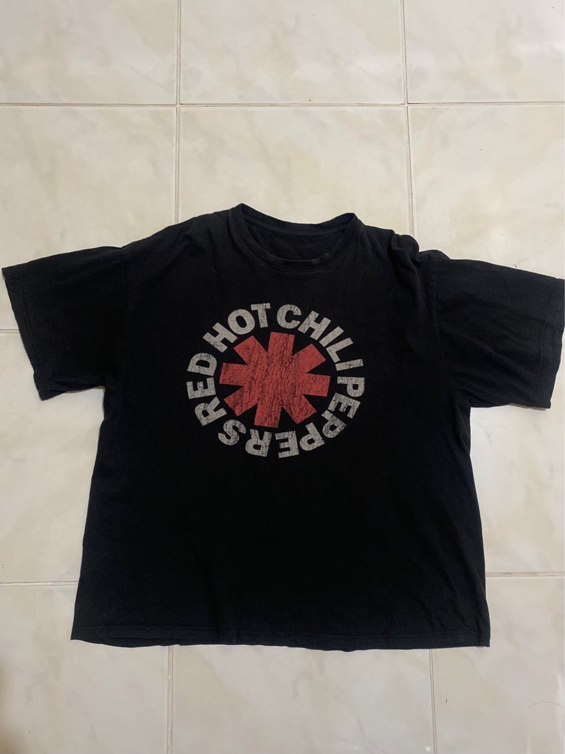 Red Hot Chilli Peppers Official Merch Boxy Fit, Women's Fashion, Tops ...