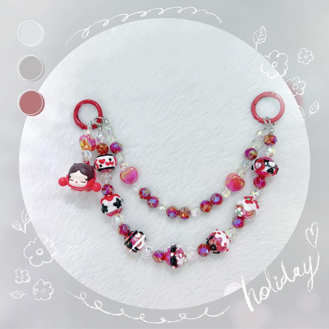 Red sp handphone strap, Mobile Phones & Gadgets, Mobile & Gadget ...
