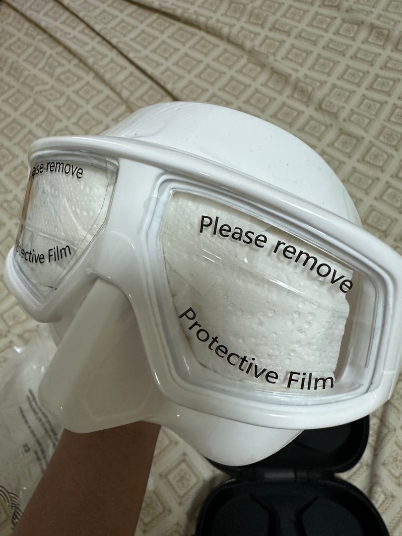 Resin Plastic Lens Low Volume Freediving Mask (ysla), Sports Equipment ...