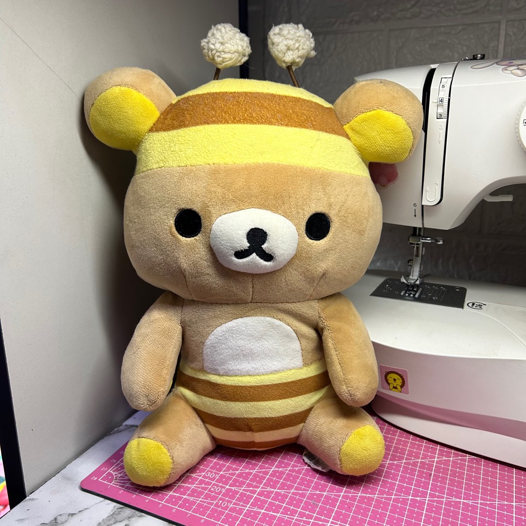 Rilakkuma Bee Plush 26cm, Hobbies & Toys, Toys & Games on Carousell
