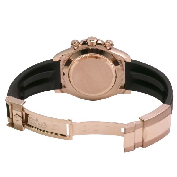 ROLEX 勞力士 Cosmograph Daytona 116515LNA (粉紅色 11P 鑲鑽 黑色橡膠帶) 保固卡（寫於2018年6月 ...