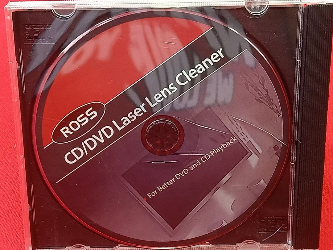 Ross CD/ DVD Laser Lens Cleaner for 250 *AB21, Hobbies & Toys, Music ...