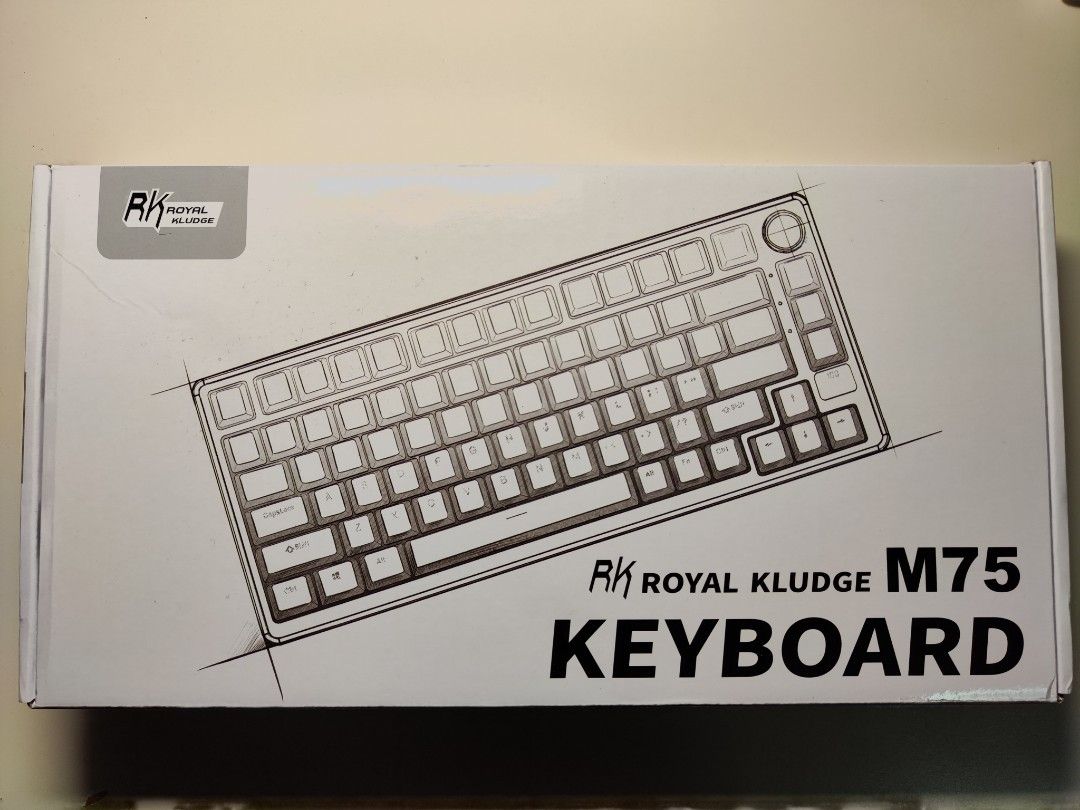 Royal Kludge M75 Wireless Mechanical Keyboard, Computers & Tech, Parts ...