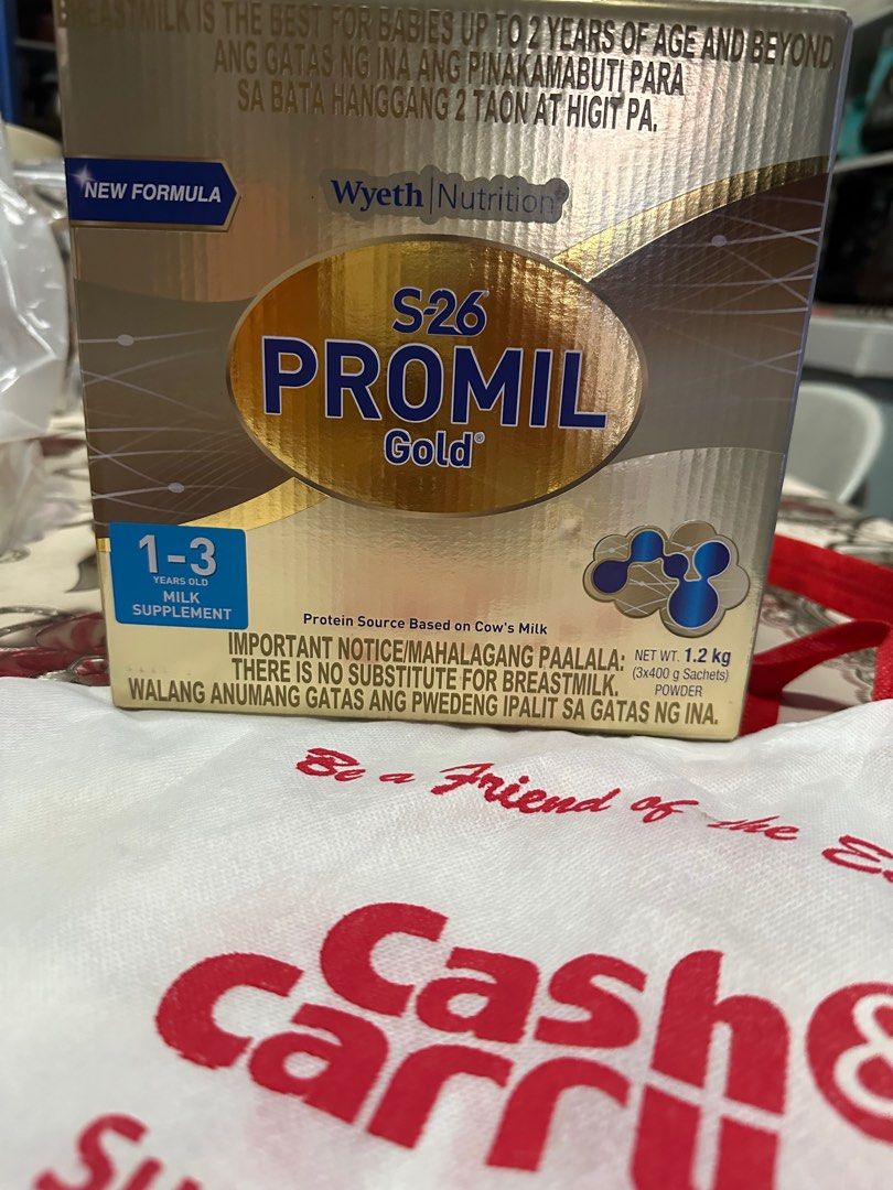 S26 promil gold 1-3years okd, Babies & Kids, Nursing & Feeding ...
