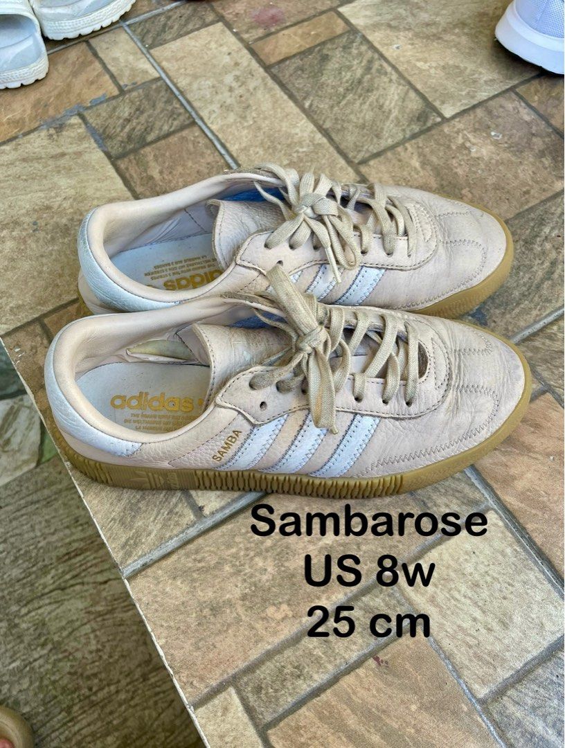 Sambarose US8 Pale Peach, Women's Fashion, Footwear, Sneakers on Carousell