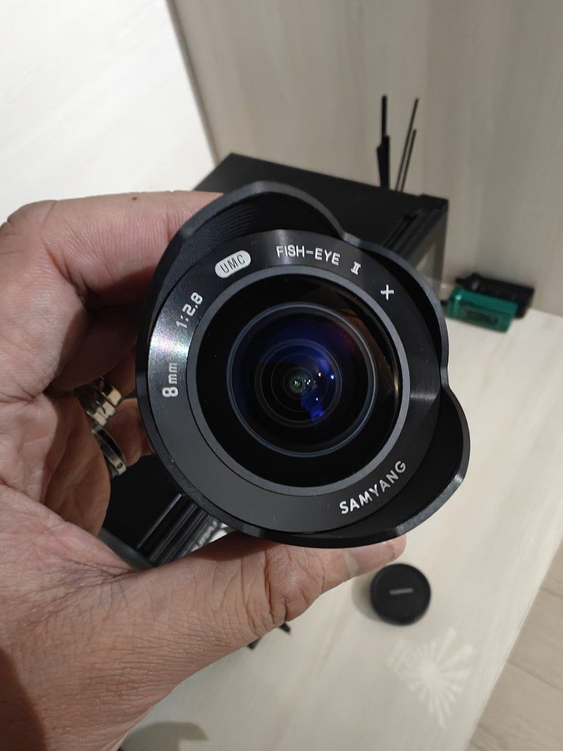 Samyang 8mm F2.8 fisheye Fuji, Photography, Lens & Kits on Carousell