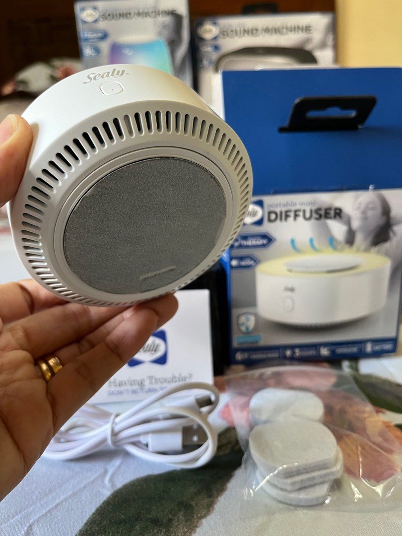 Sealy Mini Diffuser Aroma Theraphy Low Noise Furniture And Home Living Home Fragrance On Carousell
