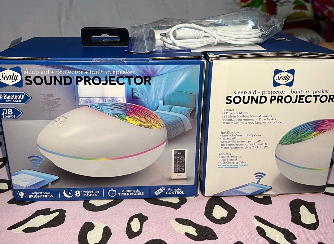 SEALY SOUND PROJECTOR SLEEP AID BUILT-IN SPEAKER, Audio, Soundbars, Speakers & Amplifiers on ...