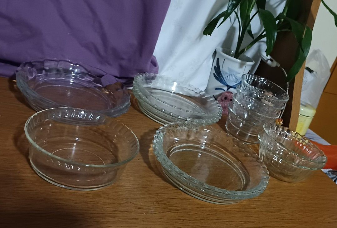 Set of Pyrex and Iwaki, Furniture & Home Living, Kitchenware ...