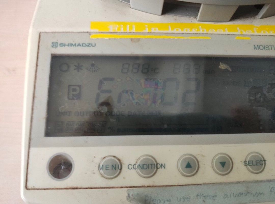 Shimadzu Moisture Balance TA Instrument Modulated DSC Letbold Trivac ...