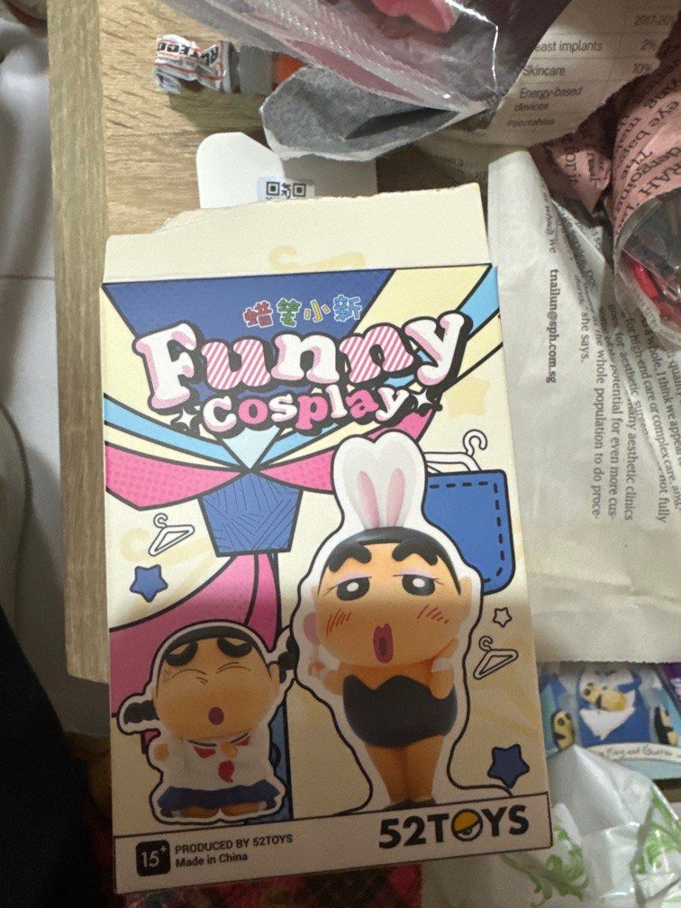 Shin Chan Popmart figure, Hobbies & Toys, Toys & Games on Carousell