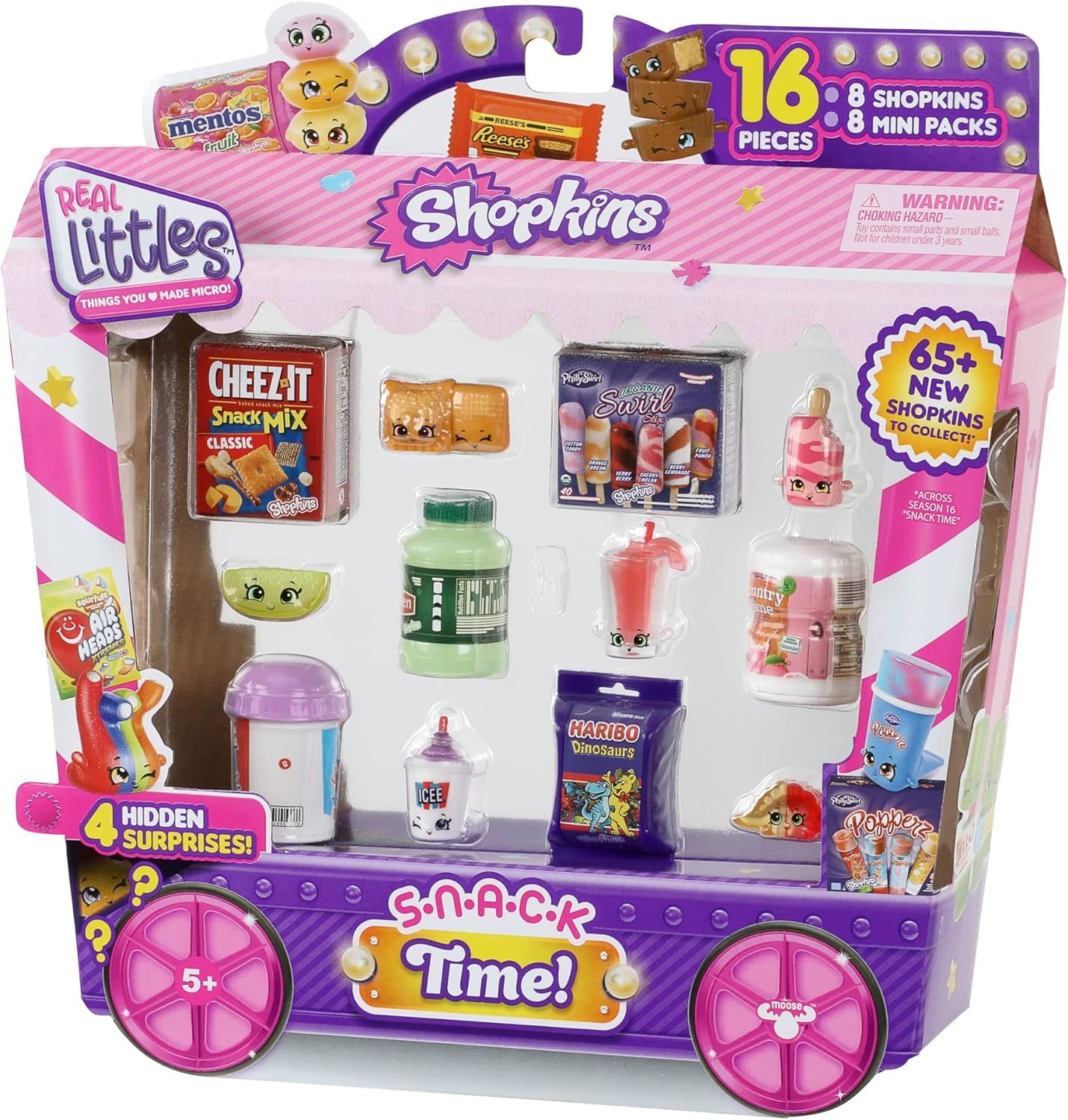 Shopkins Real Littles Collector's Pack | 8 Plus 8 Real Branded Mini ...