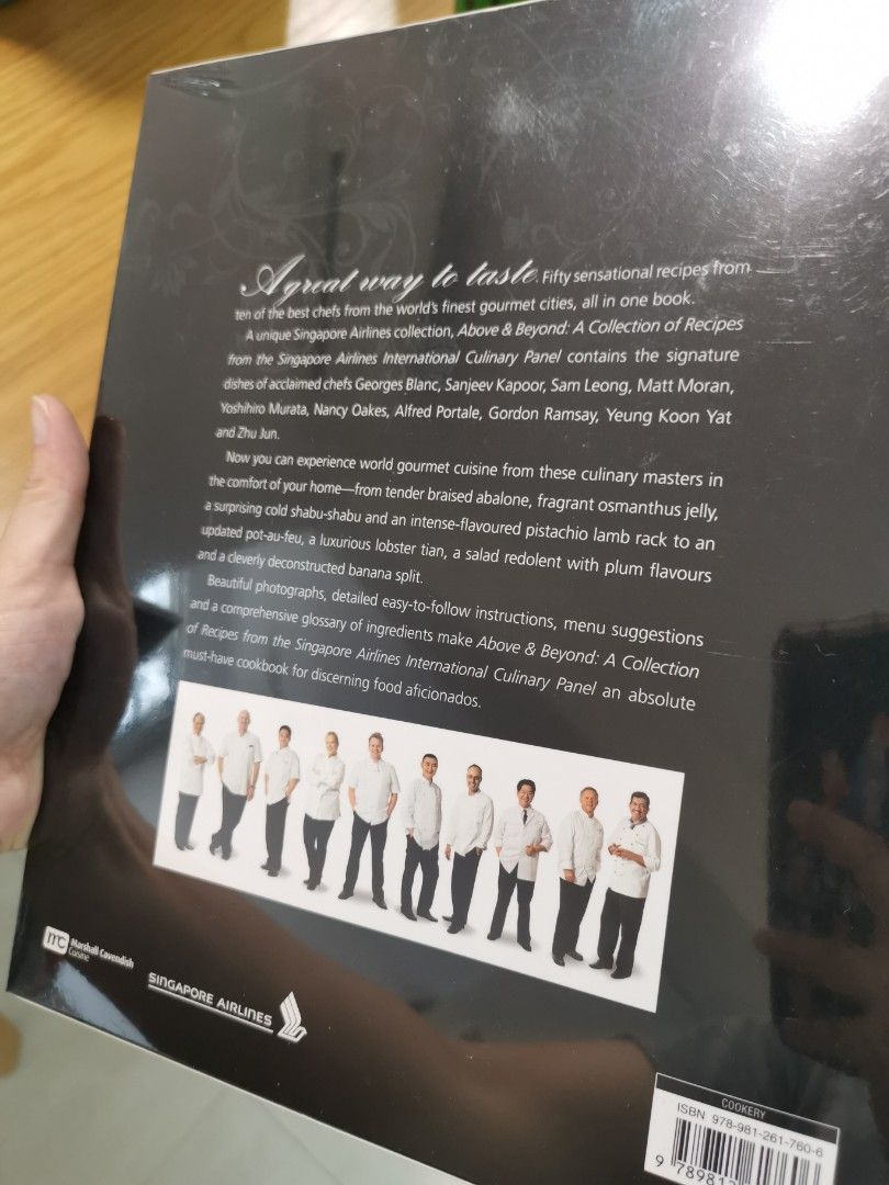 Singapore Airlines SIA Recipe, Hobbies & Toys, Books & Magazines ...