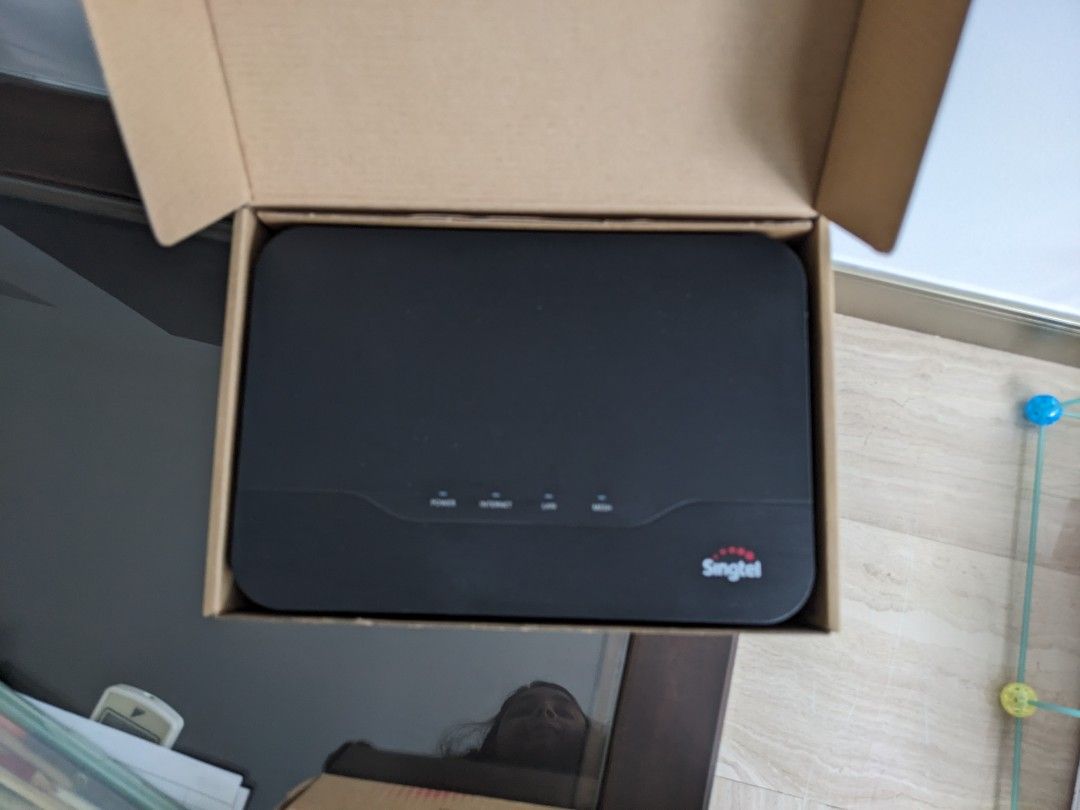 Singtel Modem and Mesh Router, Computers & Tech, Parts & Accessories ...
