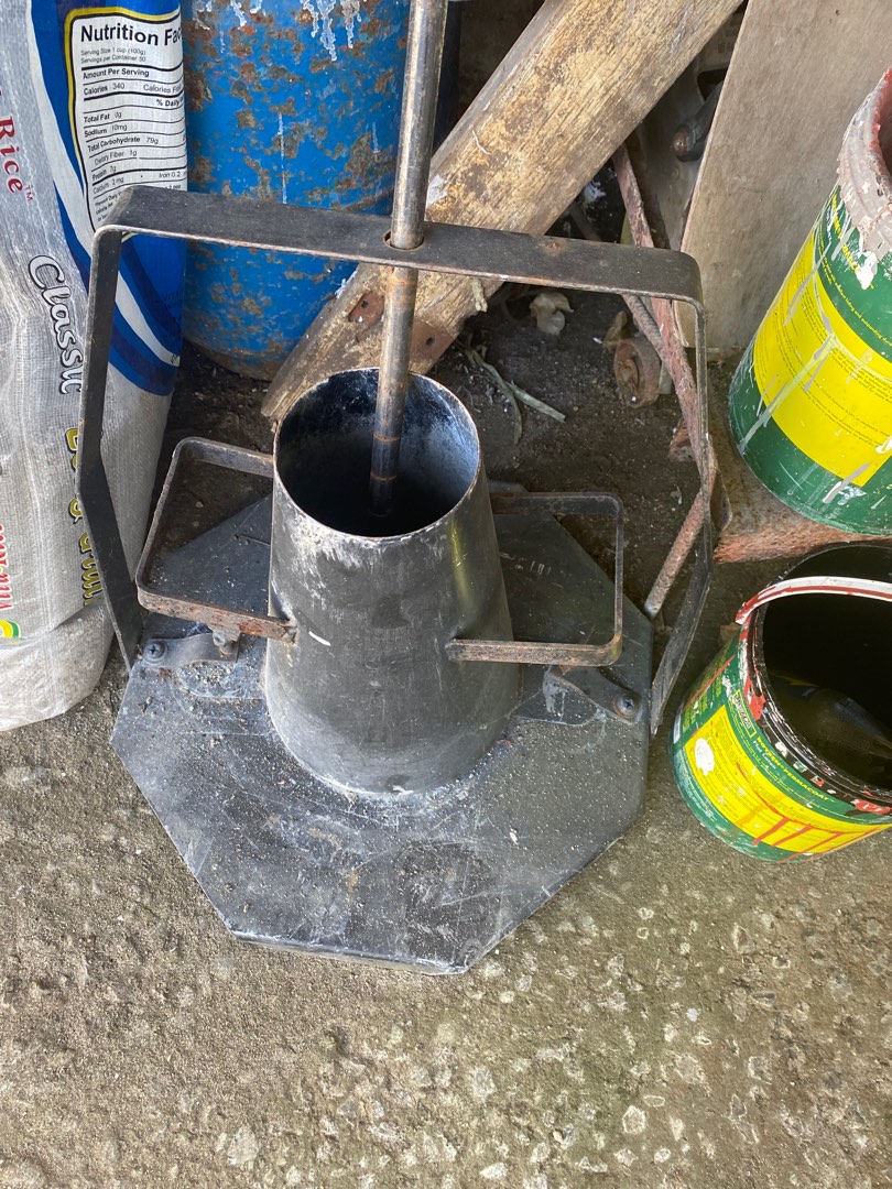 Slump Cone Set, Commercial & Industrial, Construction Tools & Equipment ...