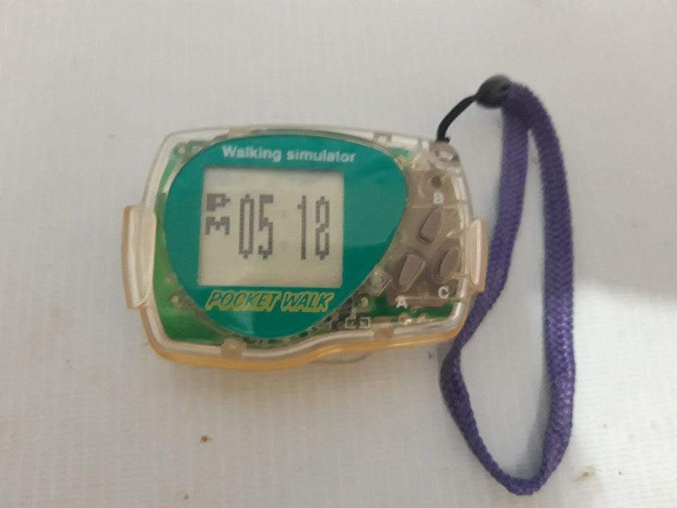 SNK Tamagotchi like game LCD Pedometer step counter Japan Nintendo ...