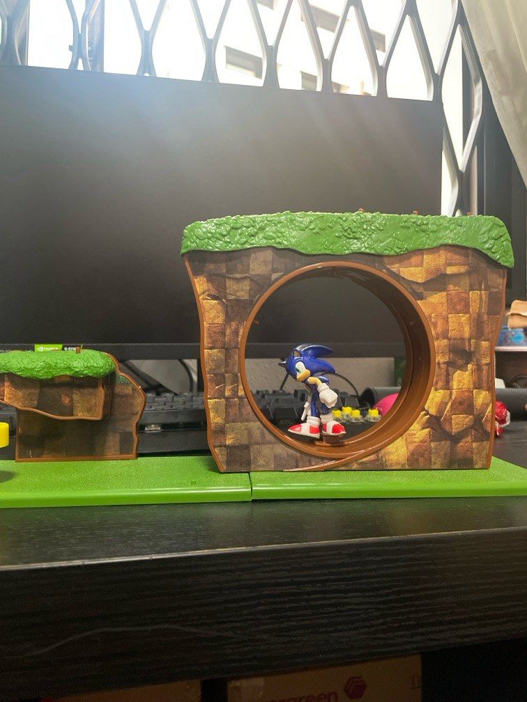 Sonic the hedgehog green hill toy set, Hobbies & Toys, Toys & Games on ...