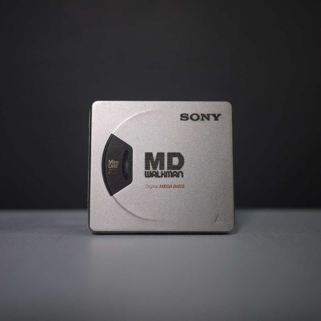 Sony MD Walkman MZ-E55 Gray, Audio, Portable Music Players on Carousell