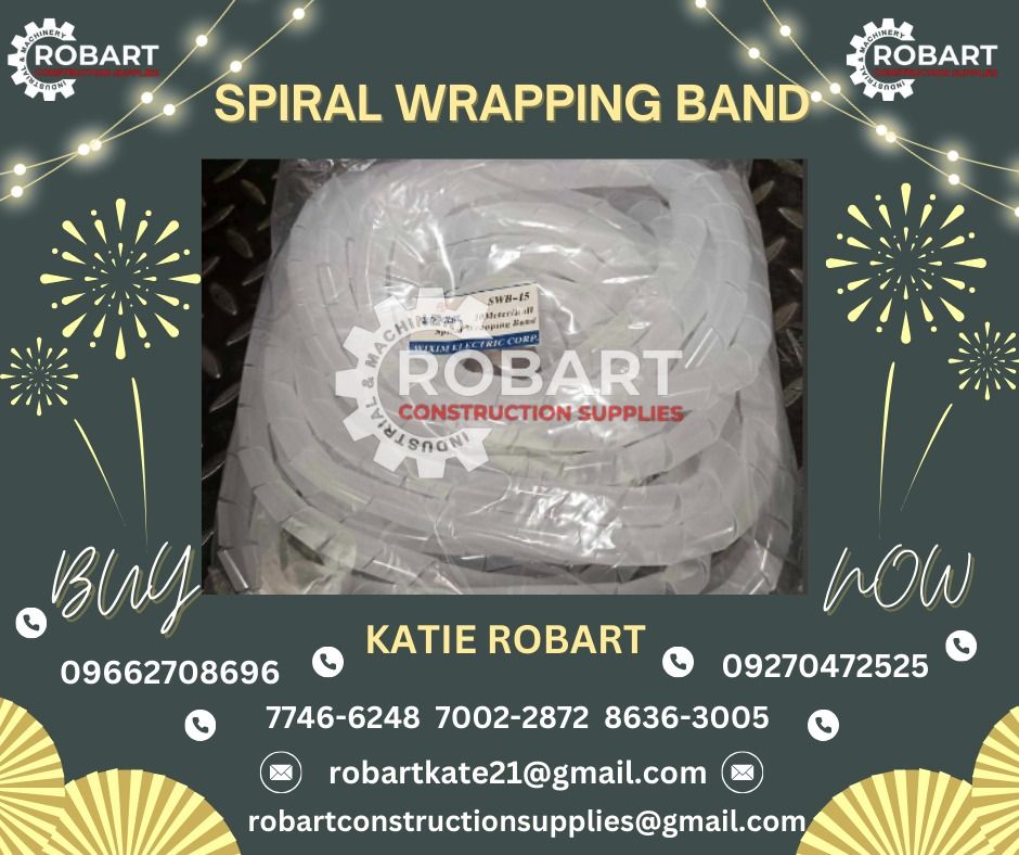 SPIRAL WRAPPING BAND, Commercial & Industrial, Construction Tools ...