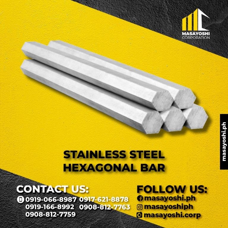 Stainless Steel Hexagonal Bar | Metal | Steel | Steel Hexagon Bar ...