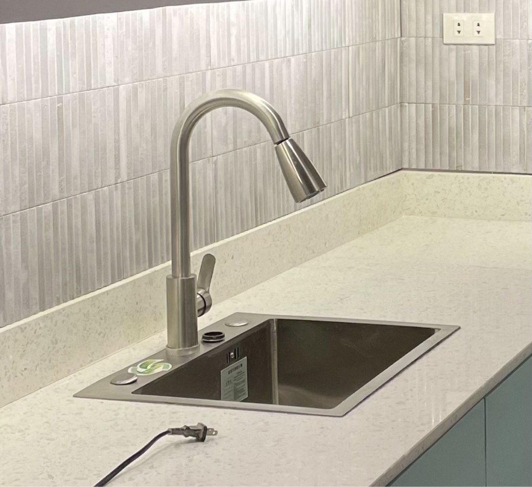 Stainless Steel Nano Sink 50cm x 40cm, Furniture & Home Living ...