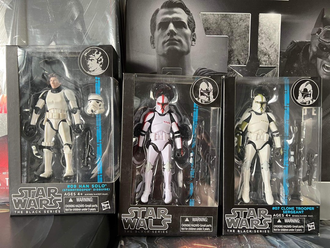Star Wars The Black Series - Han Solo Stormtrooper Disguise) Clone ...