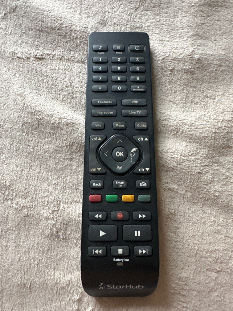 Starhub CA276 remote control controller, TV & Home Appliances, TV ...