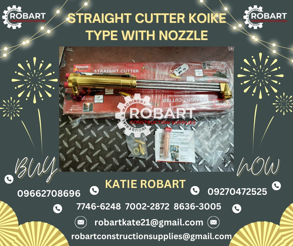 STRAIGHT CUTTER KOIKE TYPE WITH NOZZLE, Commercial & Industrial ...