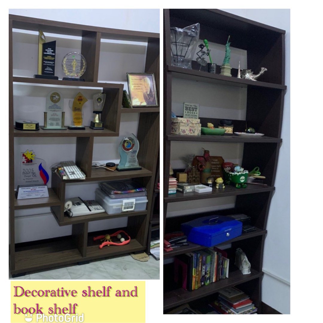 Sturdy book shelf and Wall decorative shelf, Furniture & Home Living ...