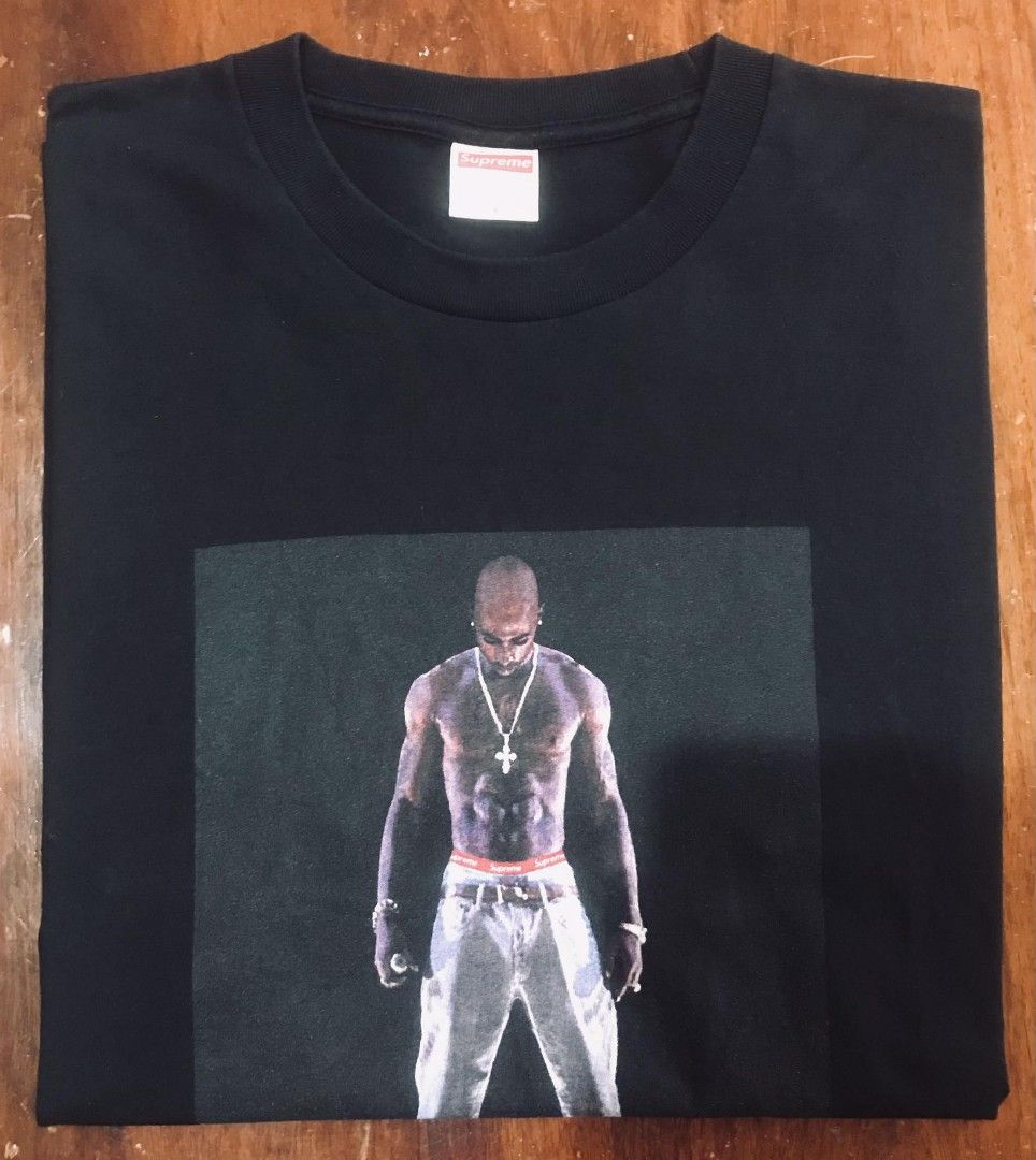 Supreme brand tupac shirt!, Luxury, Apparel on Carousell