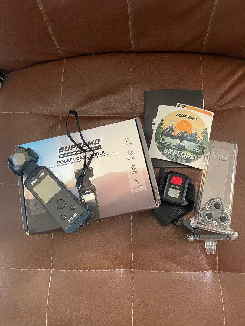 Supremo Ultra HD Pocket Action Camera, Photography, Cameras on Carousell
