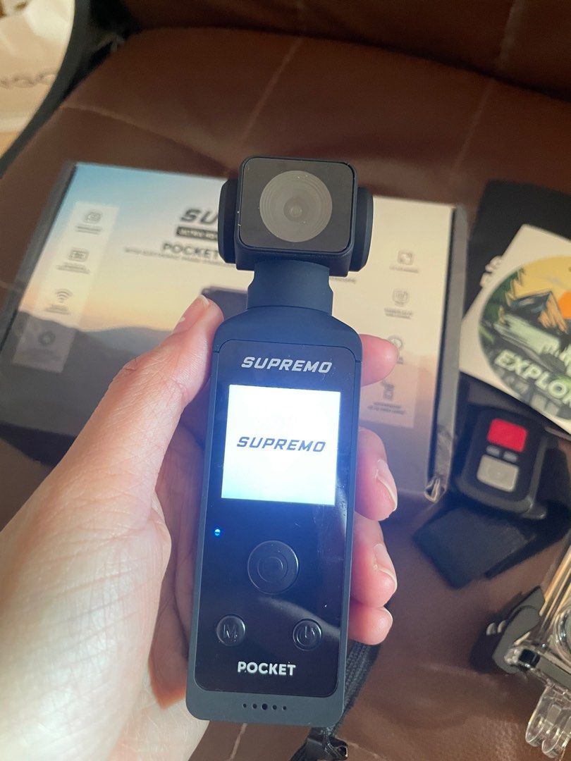 Supremo Ultra HD Pocket Action Camera, Photography, Cameras on Carousell