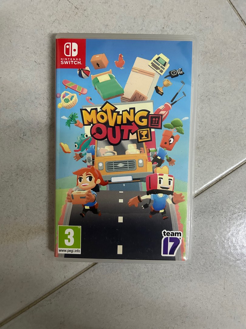 Switch Games Moving Out, Video Gaming, Video Games, Nintendo on Carousell