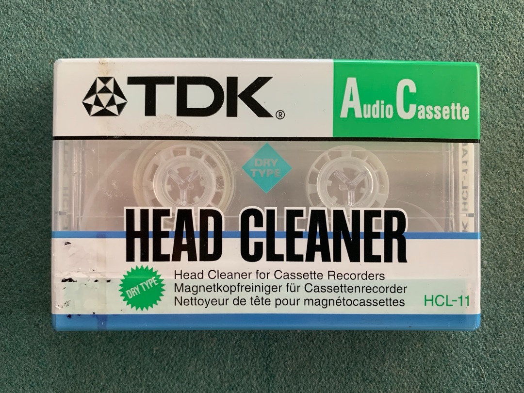 TDK HEAD CLEANER, Hobbies & Toys, Music & Media, CDs & DVDs on Carousell