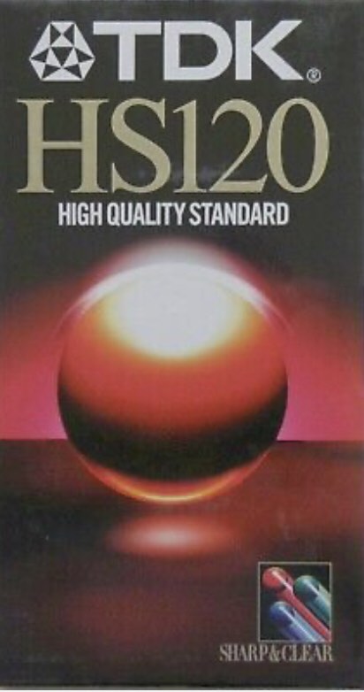 TDK HS 120 VHS Tape, Hobbies & Toys, Memorabilia & Collectibles ...