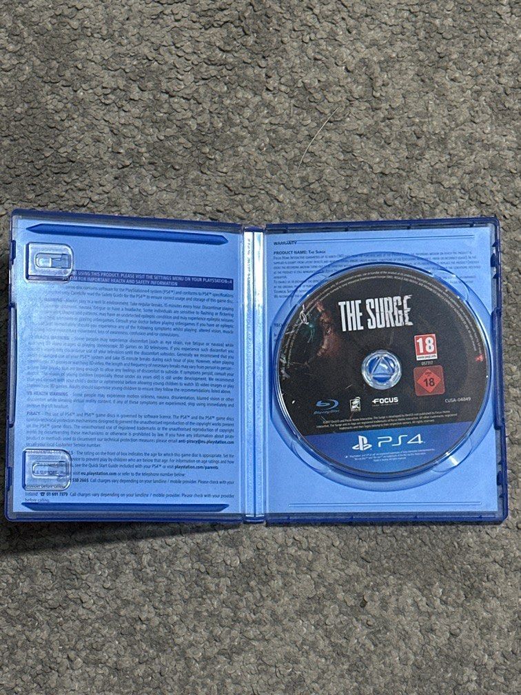 The Surge , Video Gaming, Video Games, PlayStation on Carousell